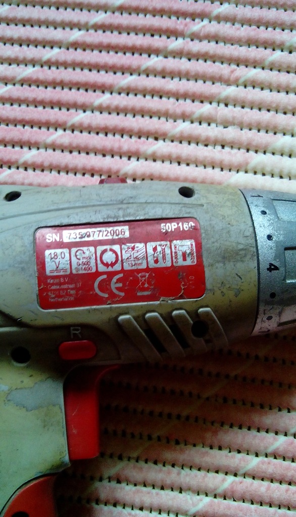 WKRĘTARKA KINZO PRO+18V WIERTARKA z UDAREM używana - 12021837018 ...