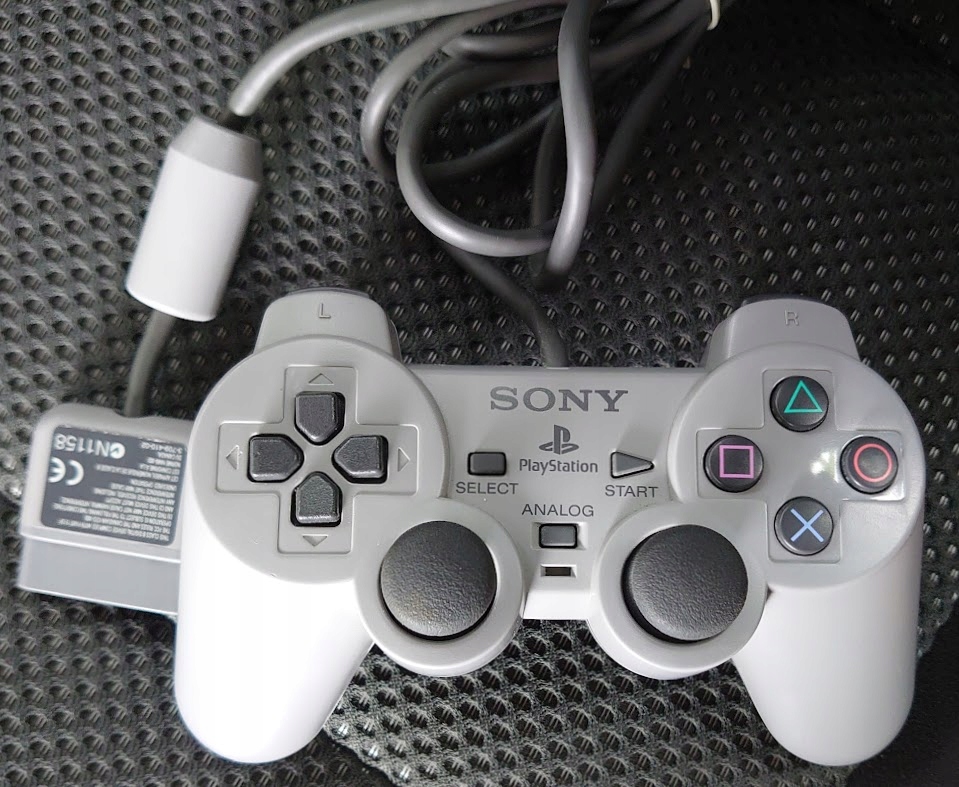 dualshock pad ps1 psx sony oryginalny playstation - 12497192712 ...