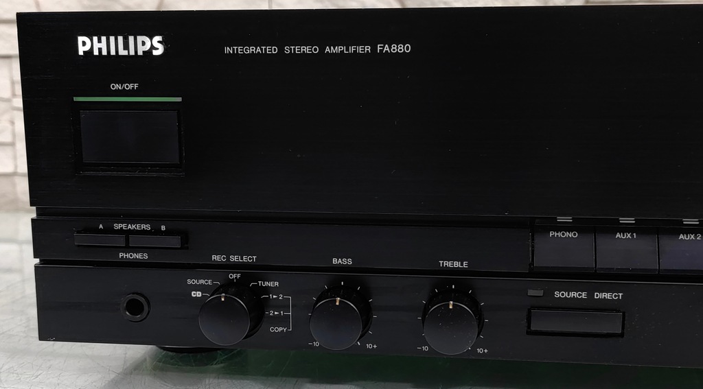 PHILIPS FA-880 Kultowy wzmacniacz stereo - 13303509382 - oficjalne ...