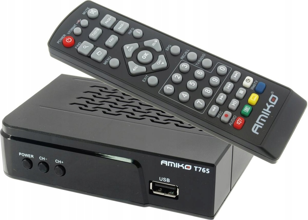 Cyfrowy tuner DVB-T2 HEVC H265 dla nowej telewizji - 11625168456 ...