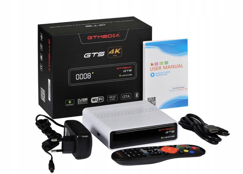Dekoder Gtmedia GTS 4K tv satelita CCCAM - 8592773478 - oficjalne ...