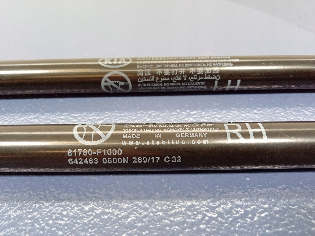 KIA SPORTAGE IV TELESKOPY KLAPY TYŁ 81770-F1000 - 11835967885 ...