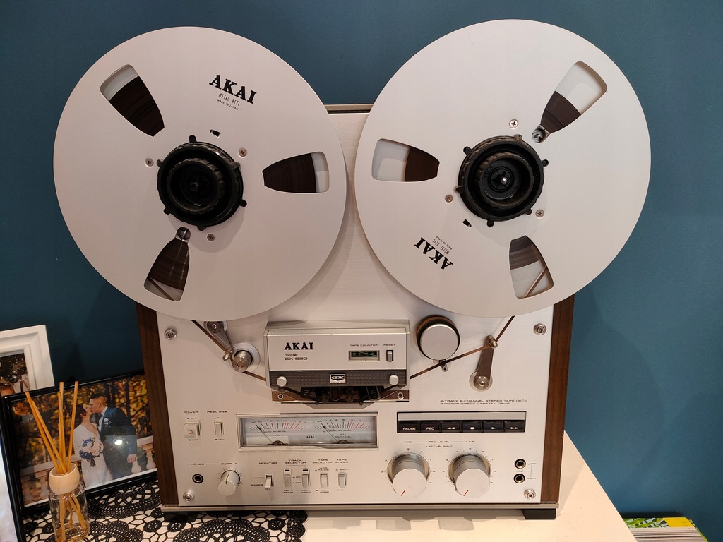 Magnetofon szpulowy Akai GX 620 srebrny - 12898138157 - oficjalne archiwum Allegro