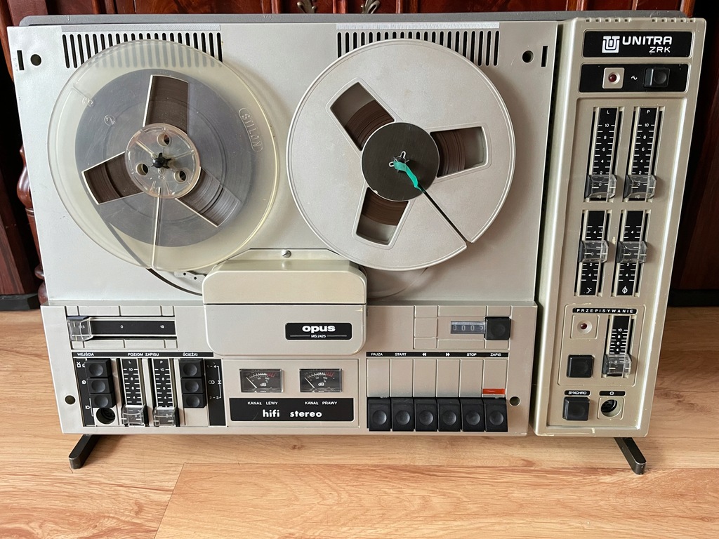 Magnetofon szpulowy UNITRA OPUS MS2425 - 14919552572 - oficjalne ...