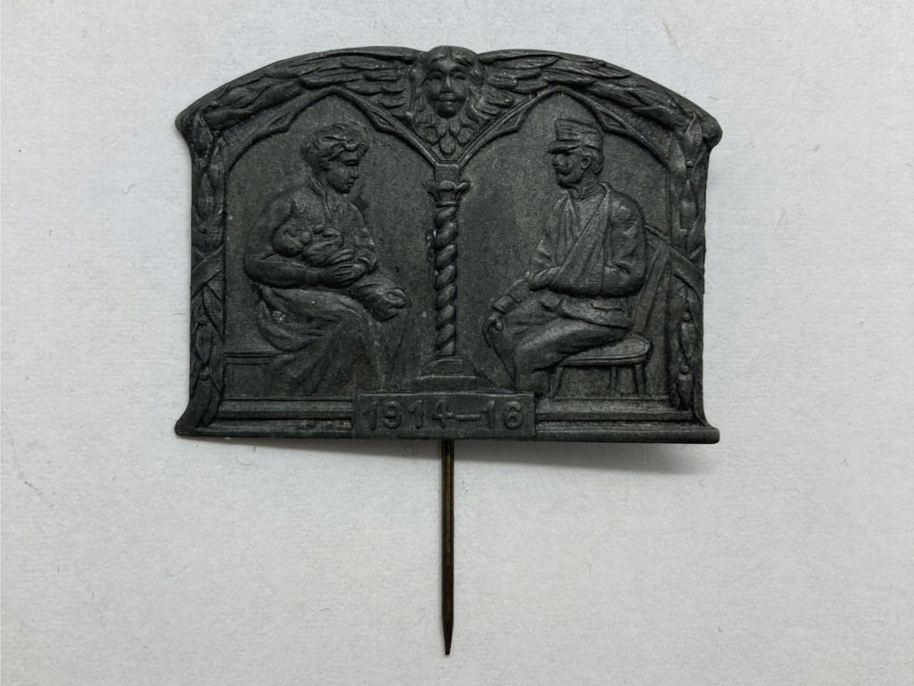 ODZNAKA KAPPENABZEICHEN RANNI I INWALIDZI 1914 1916 KUK AUSTRO-WĘGRY ...