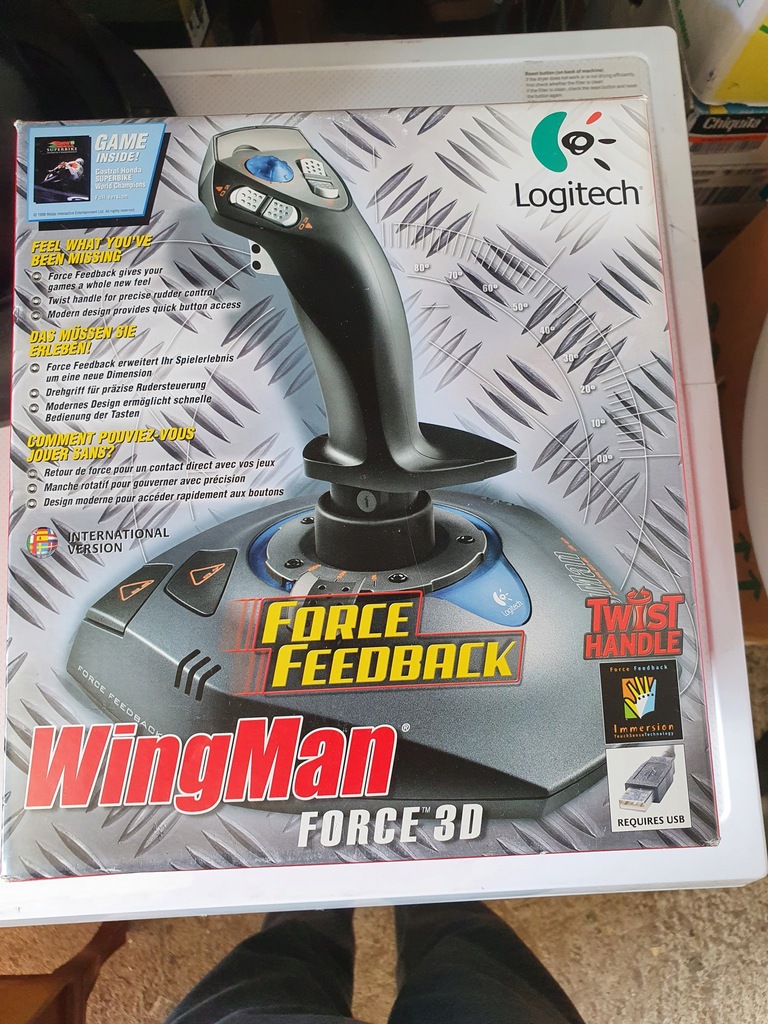 Joystick LOGITECH WingMan Force 3D Force - 12214351150 - oficjalne ...
