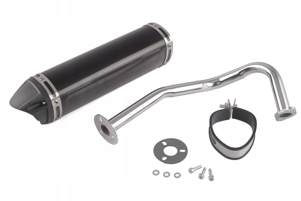 SPORTOWY TŁUMIK WYDECH DB KILLER SKUTER 4T GY6 80 - 12369618966 ...