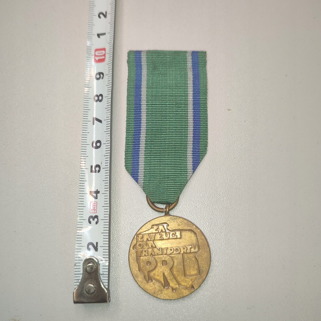 Medal odznaczenie ZA ZASŁUGI DLA TRANSPORTU PRL - 16790141520 - oficjalne archiwum Allegro
