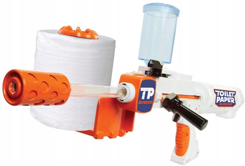 NERF PISTOLET PAPIER TOALETOWY TOILET PAPER GUN - 10071261051 ...