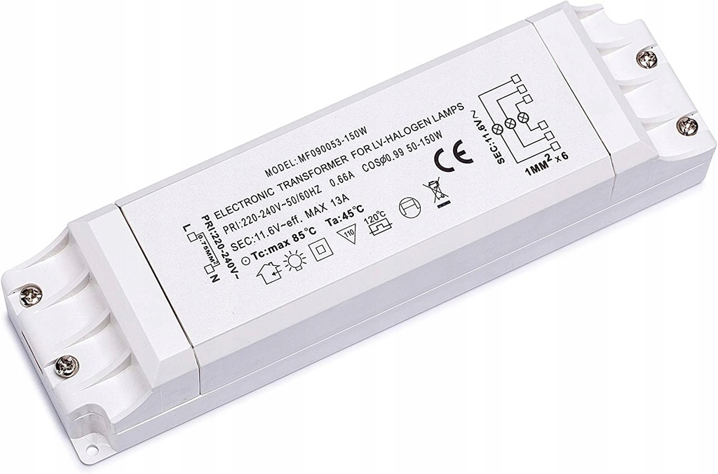 Transformator Halogenowy 12V 150W 13A - 13560213165 - oficjalne ...