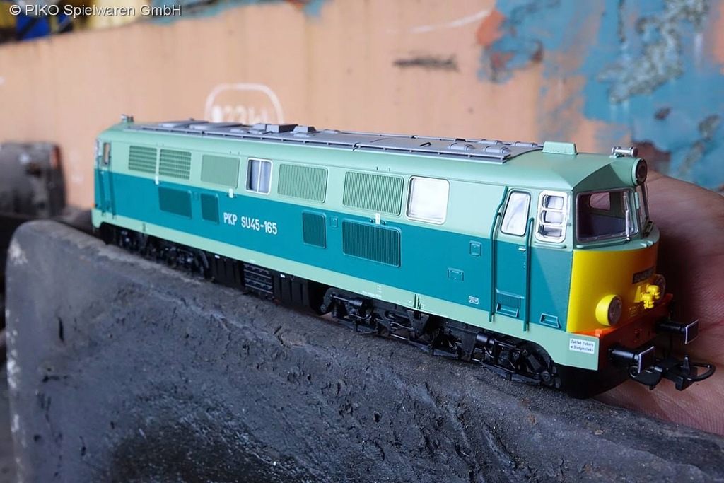 LOKOMOTYWA SPALINOWA SU45-165 PKP PIKO 96303 - 10913067321 - oficjalne ...