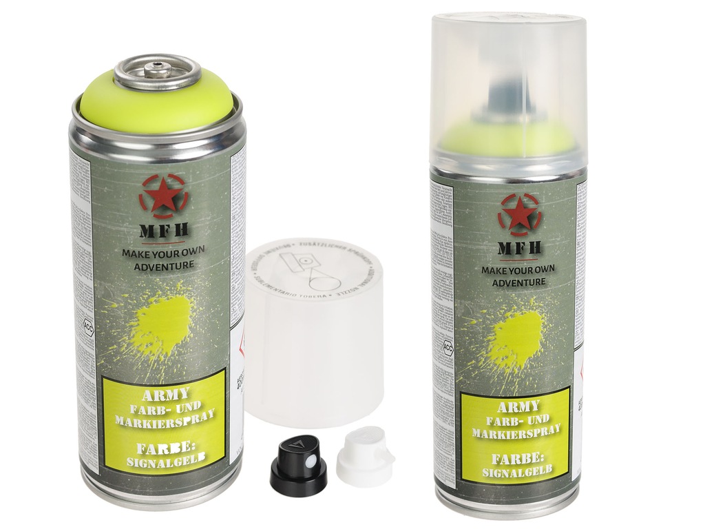 FARBA w SPRAYU 400ml - Sygnałowa ŻÓŁTA - 6816676559 - oficjalne ...