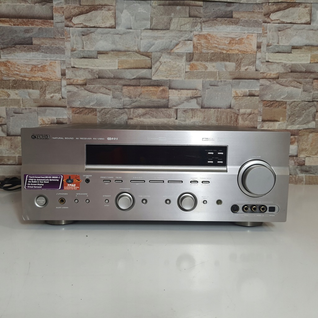 Amplituner Yamaha RX-V650 7.1 - 12559172780 - oficjalne archiwum Allegro