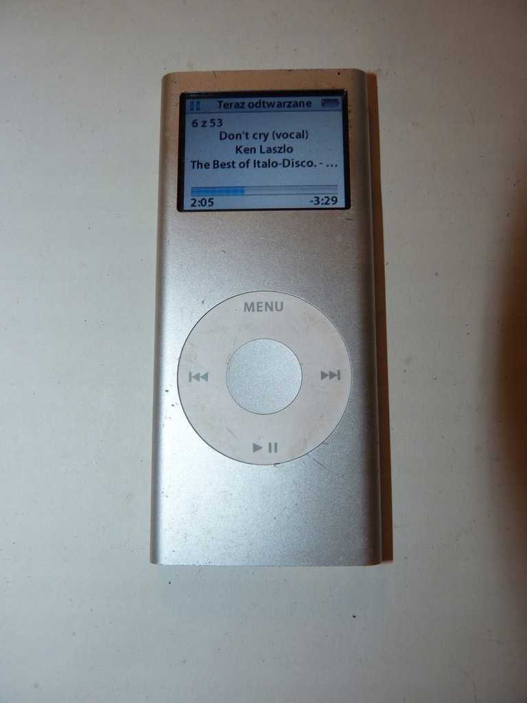 Apple iPod nano A1199 2nd Gen 2 GB PL MENU - 12738112281 - oficjalne ...