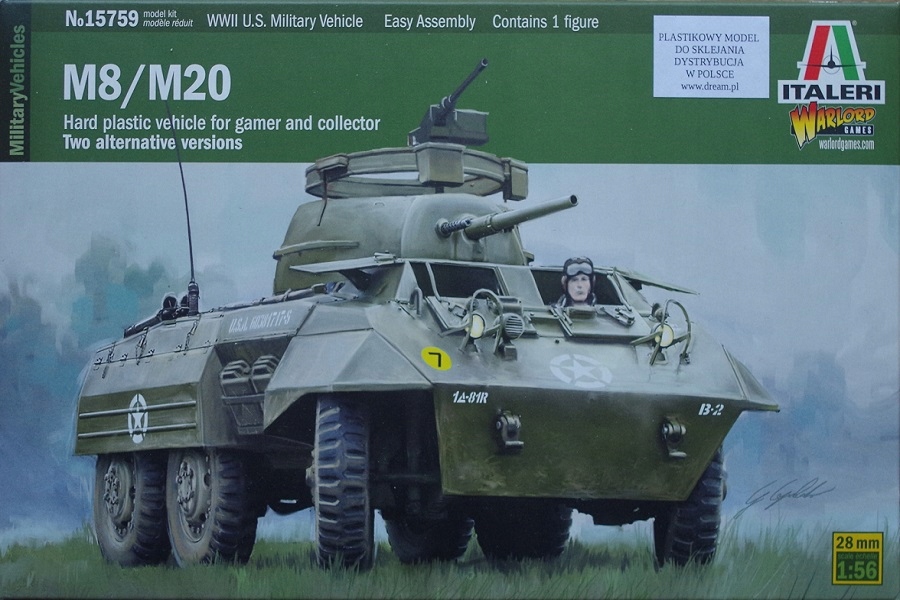 Italeri 15759 M8 / M20 Greyhound 1:56 (28mm) 24H - 12935149337 ...