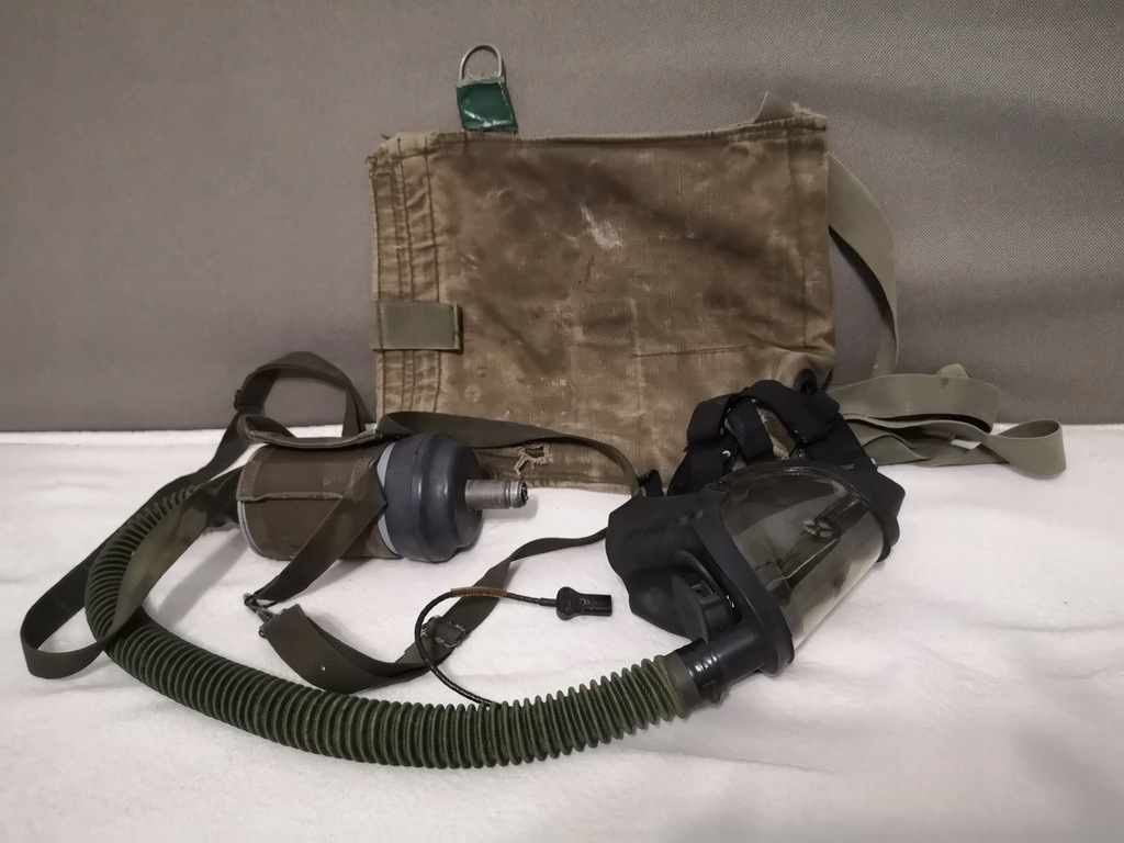 Maska przeciwgazowa czołgowa M25a1 US Army USMC - 12914759004 - oficjalne archiwum Allegro