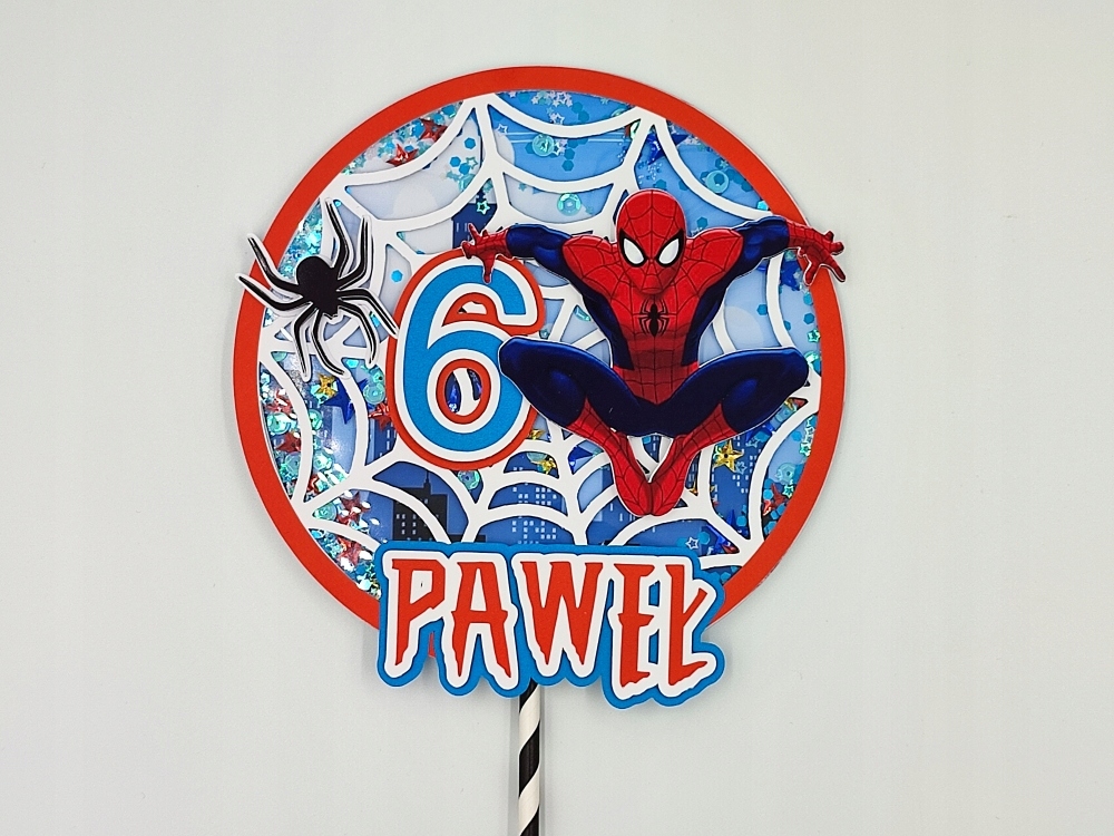 Topper Spider-man shaker - 3D personalizowany - 11821582024 - oficjalne ...