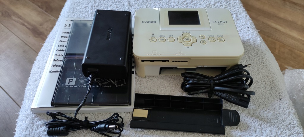 Drukarka FOTO CANON SELPHY CP810 Biała Komplet - 14152884847 ...