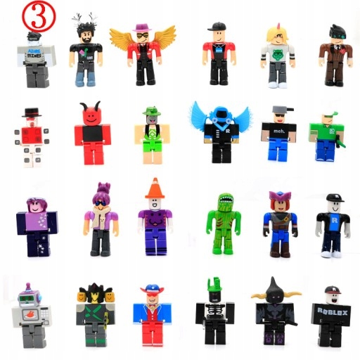 ZESTAW FIGUREK FIGURKI ROBLOX Z GRY 24 SZTUK - 12902429192 - oficjalne ...