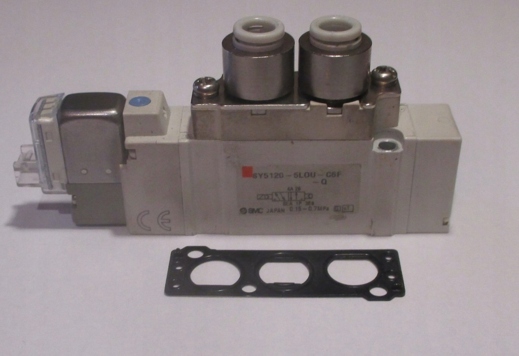 Elektrozawór SMC SY5120-5LOU-C6F-Q - 7833242130 - oficjalne archiwum Allegro