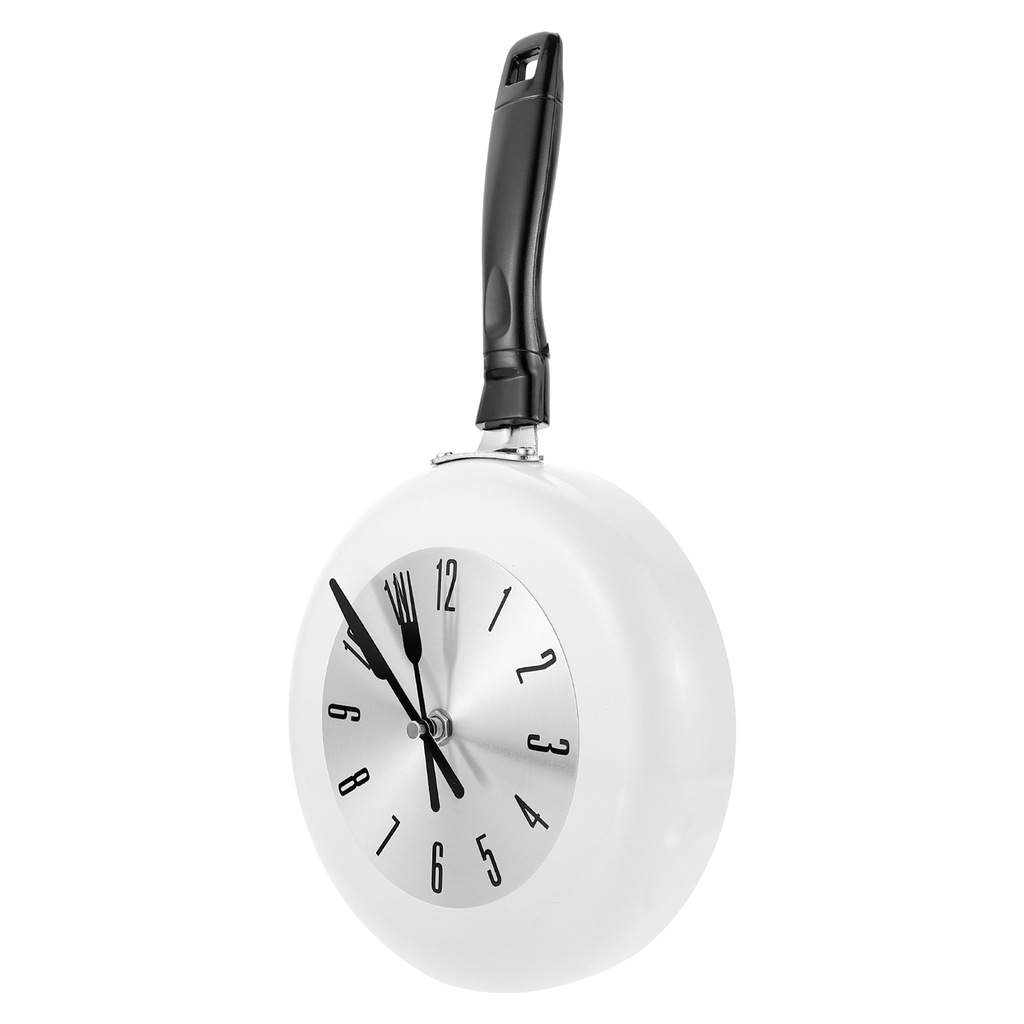 Roman Numerals Clock Pan Wall Clock Frying Pan - 13385106274 - oficjalne archiwum Allegro