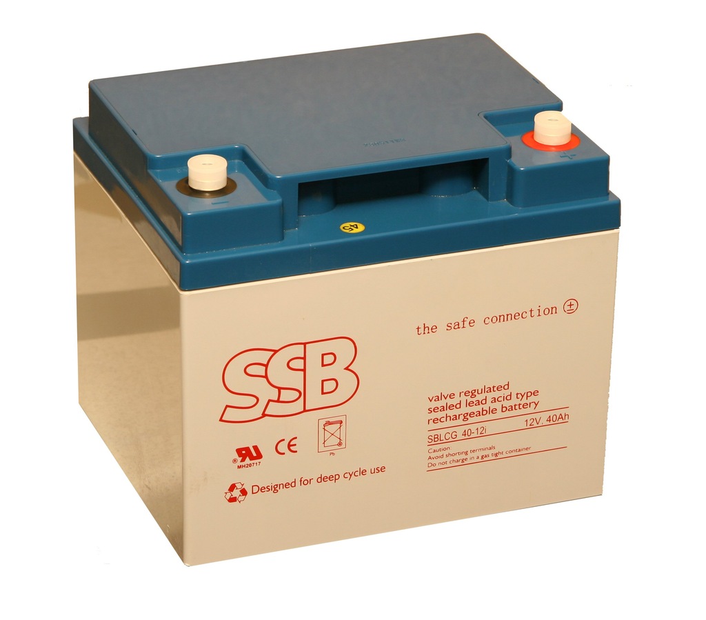 Akumulator SSB SBCG 12V/ 40Ah Technologia ŻELOWA - 12175346576 - oficjalne archiwum Allegro