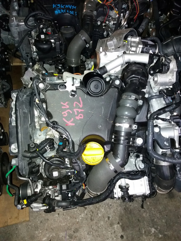 SILNIK 1,5 BLUE DCI K9K 872 RENAULT DACIA Z MONTAŻ - 12098622697 - oficjalne archiwum Allegro