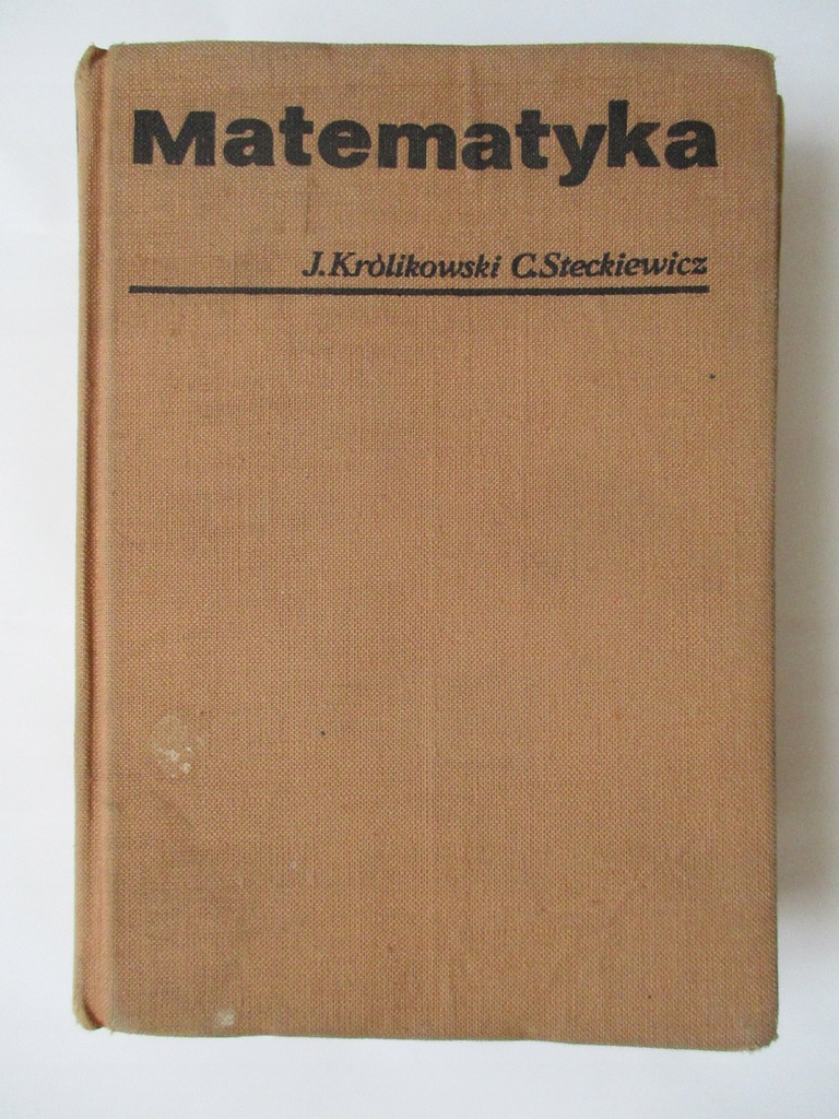 MATEMATYKA wzory definicje tablice Królikowski - 13133438818 ...
