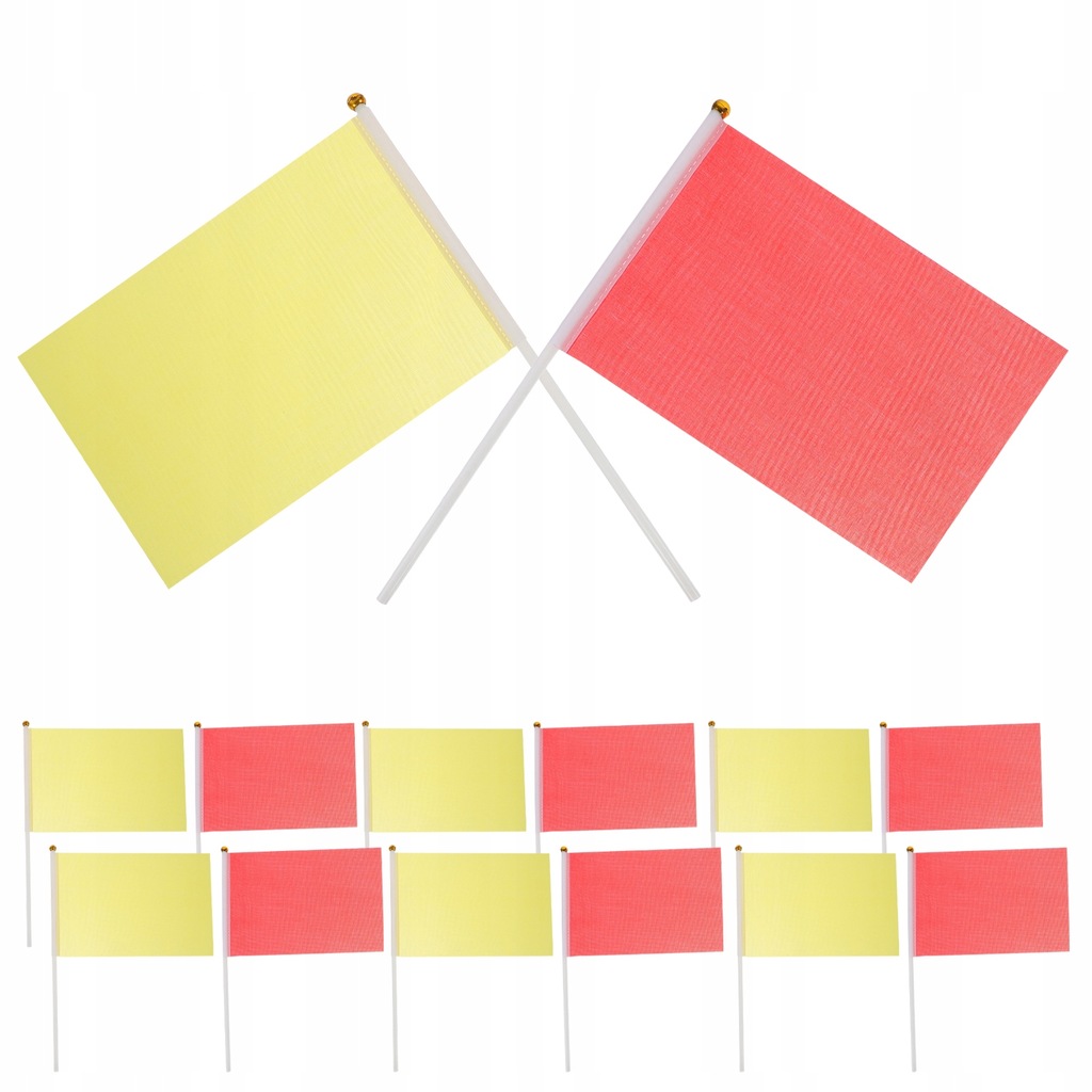 100Pcs Hand Waving Small Flags Colored Hand Flags - 14902744095 ...