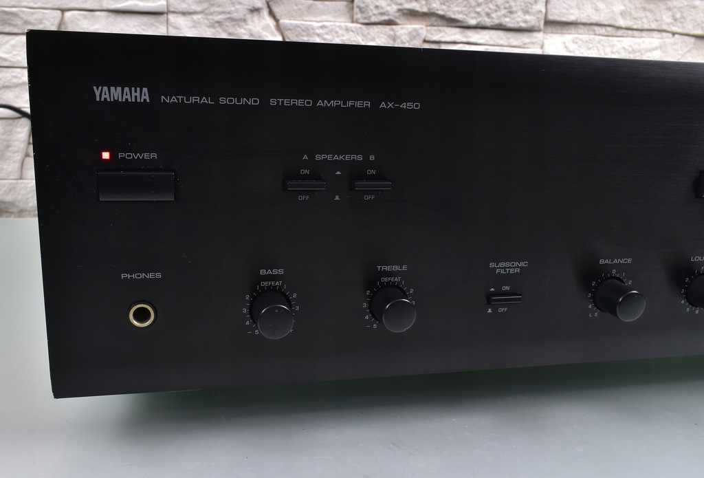 Yamaha AX-450 Stereo Integrated Amplifier - 13793900943 - oficjalne archiwum Allegro