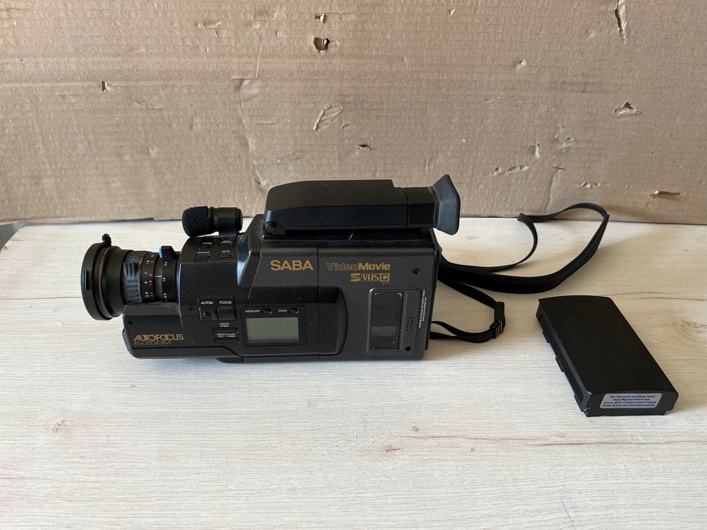 Kamera video SABA VM 6995 CCD VHS-C zestaw - 14288785981 - oficjalne archiwum Allegro