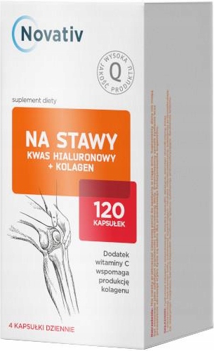 Novativ na stawy kw. hialuronowy+kolagen 120 kaps. - 13579707138 ...