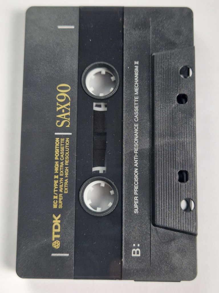 Kaseta magnetofonowa TDK SA-X 90/ 1990 - 14616371648 - oficjalne archiwum Allegro