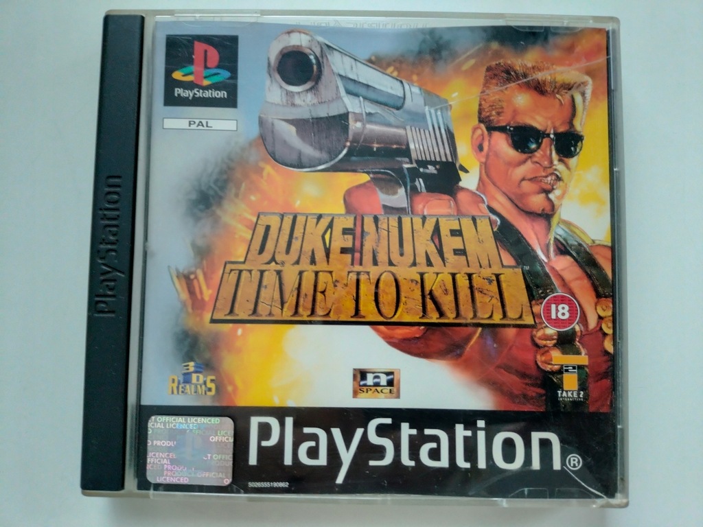 DUKE NUKEM TIME TO KILL PSX PS1 PAL * ENG - 13512446722 - oficjalne ...