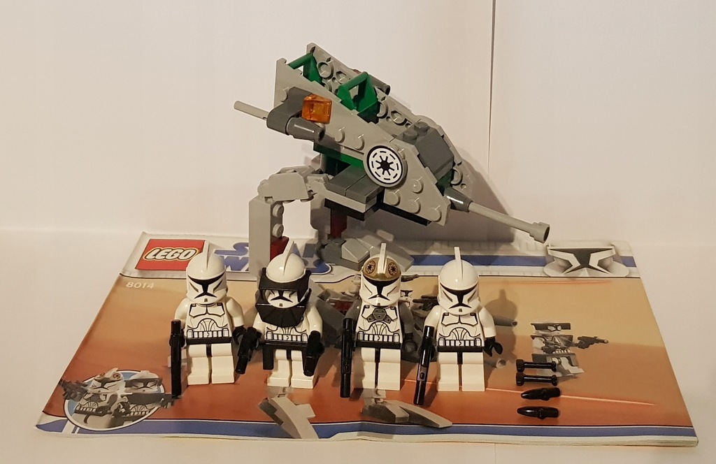 Lego Star Wars Clone Walker Battle Pack 8014 - 13050555829 - oficjalne archiwum Allegro