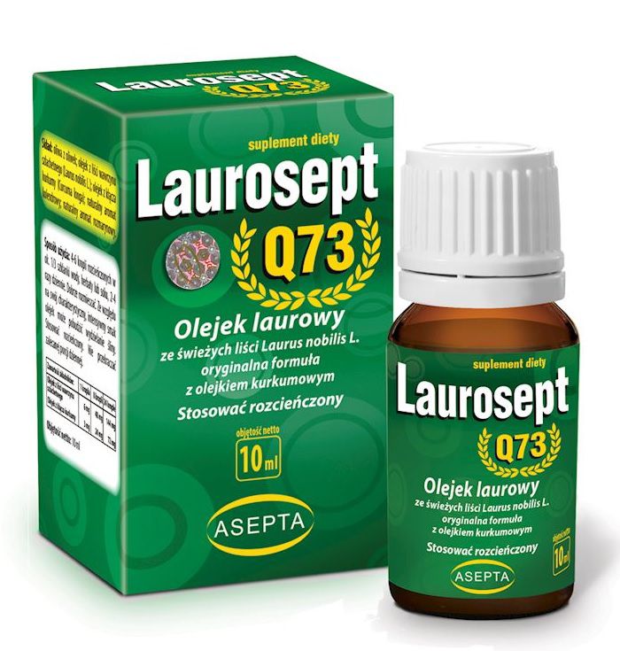 LAUROSEPT Q73 OLEJEK LAUROWY 10ML - 8786899333 - oficjalne archiwum Allegro