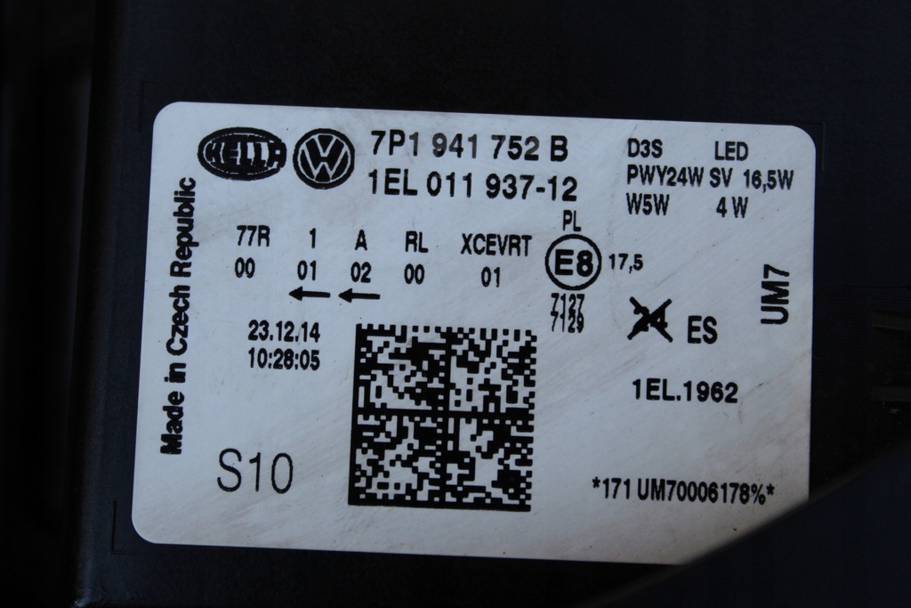 VW TOUAREG 7P LIFT LAMPY 7P1941751B 7P1941752B - 8828617483 - oficjalne ...