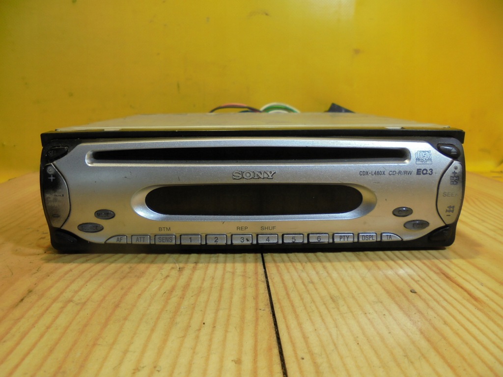 RADIO CD SONY CDX-L480X - 13313983195 - oficjalne archiwum Allegro