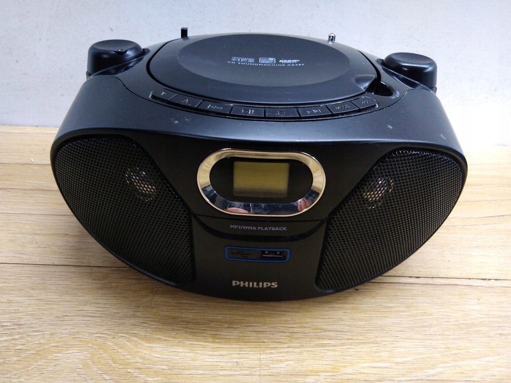 RADIO PHILIPS CD AUDIO FM/AM USB - 13167056154 - oficjalne archiwum Allegro