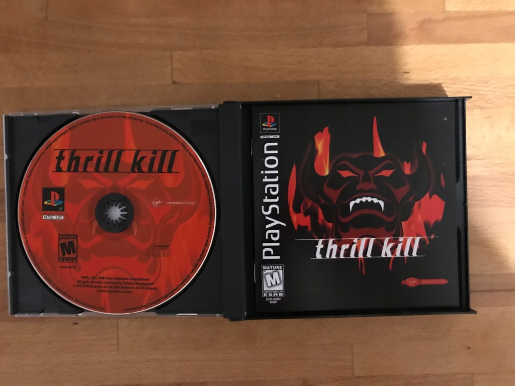 Thrill Kill ! Psx ps1 Playstation ABSOLUTNY UNIKAT - 10229777199 ...