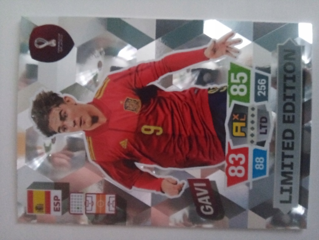 World Cup Qatar 2022 Limited Edition Gavi - 12831551311 - oficjalne archiwum Allegro