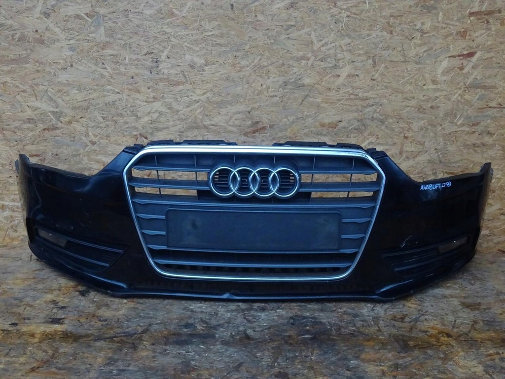 AUDI A4 B8 8K LIFT ZDERZAK PRZÓD PRZEDNI KOMPLETNY GRILL ATRAPA LY9B ...