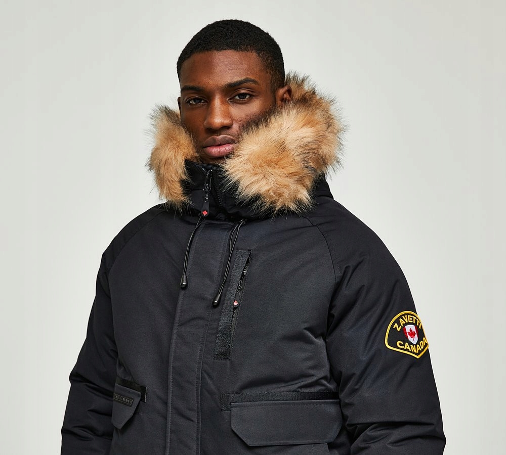 Zavetti Canada hvh kaptur kurtka logo kieszenie Abelli bomber XS XTR ...