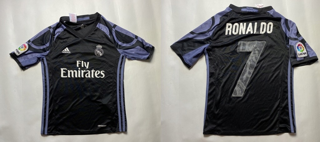 Cristiano Ronaldo REAL MADRID MADRYT Adidas koszulka dladziecka 12lat 152cm - 15885785410 ...