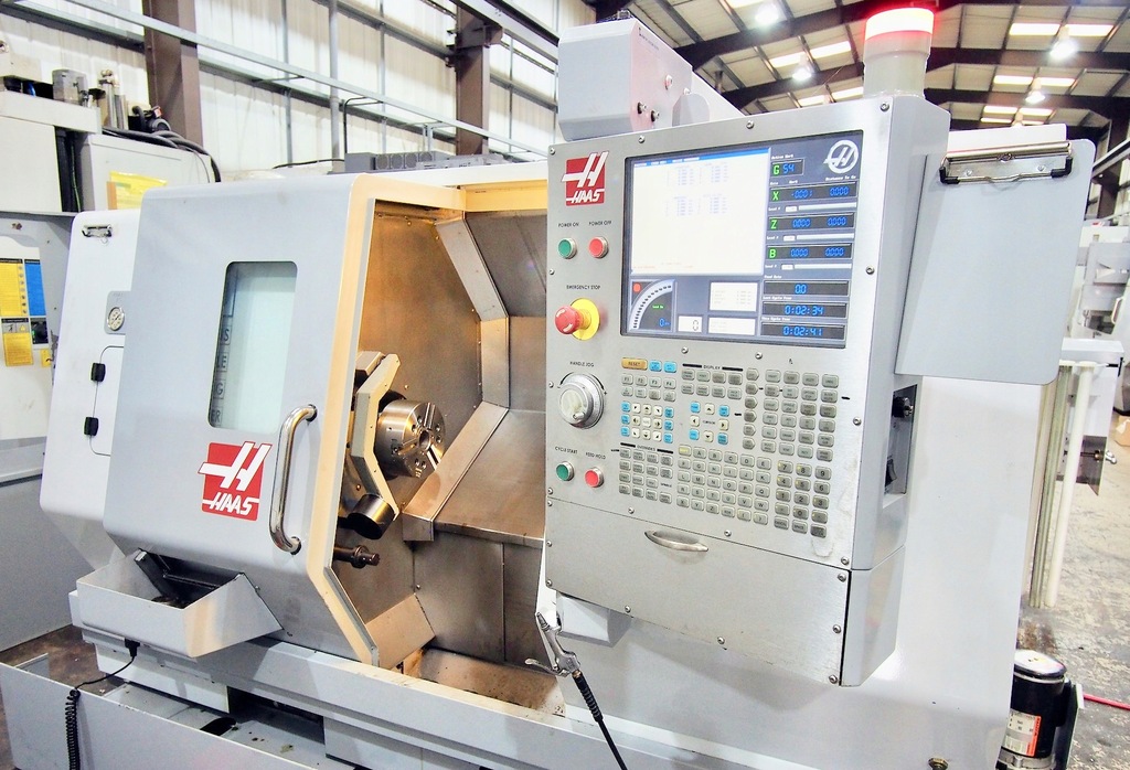 Tokarka CNC HAAS model SL-15, C axis z podajnikiem - 11306601308 ...