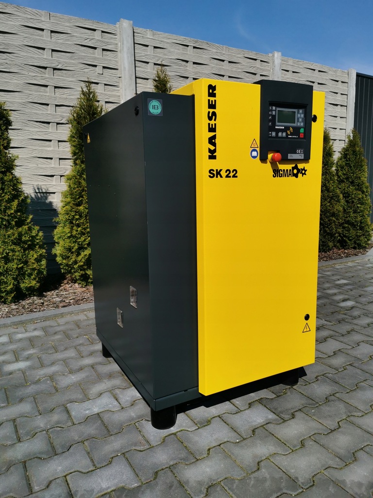 2015r 11kw 2000l/min KOMPRESOR ŚRUBOWY KAESER SK22 - 13597240757 ...