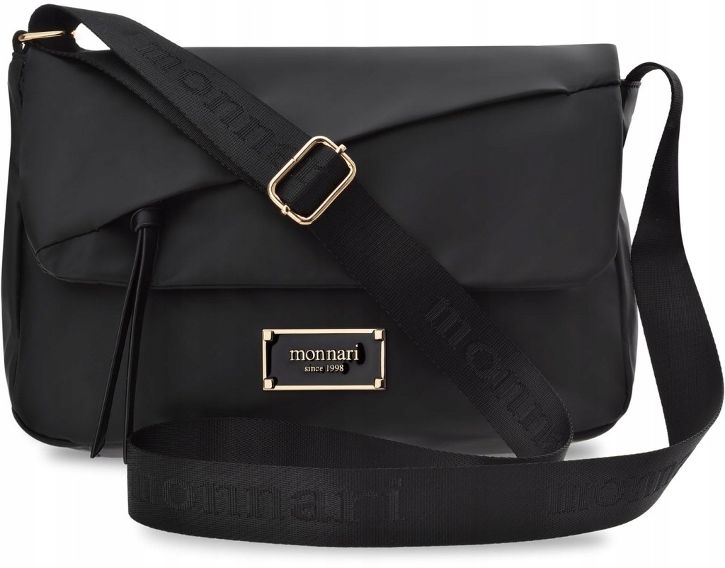 Monnari Wodoodporna Torba Damska Duża Listonoszka Torebka Miejska Z Klapą - 16980554666 ...
