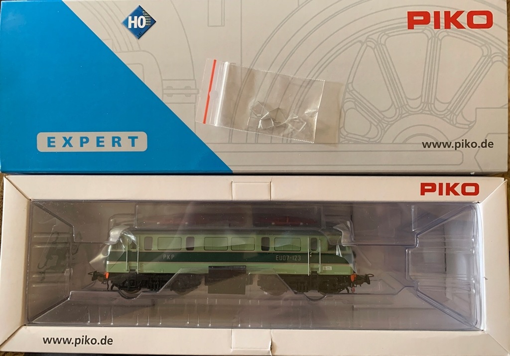 Lokomotywa EU07-123 PKP PIKO 96380 USZKODZONA - 13520217566 - oficjalne archiwum Allegro