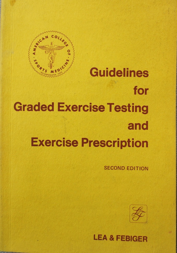 Guidelines for Graded Exercise Testing and - 12747857754 - oficjalne ...