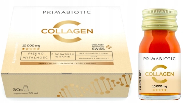 PRIMABIOTIC Collagen kolagen Gold na stawy 30x30ml - 14034124805 - oficjalne archiwum Allegro